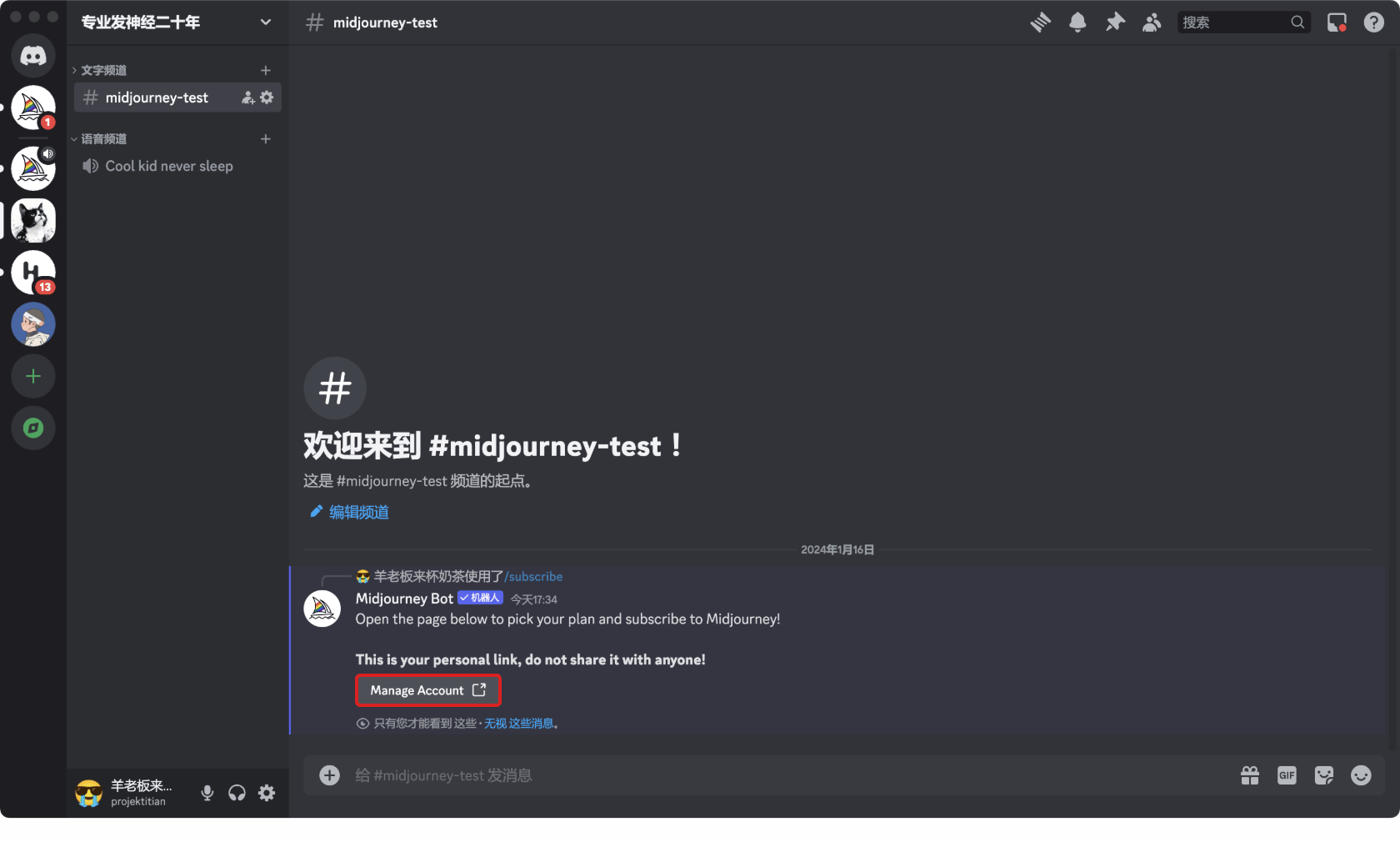 MidJourney 付费订阅与使用指南：从注册到管理全面解析 | BBTDD博客